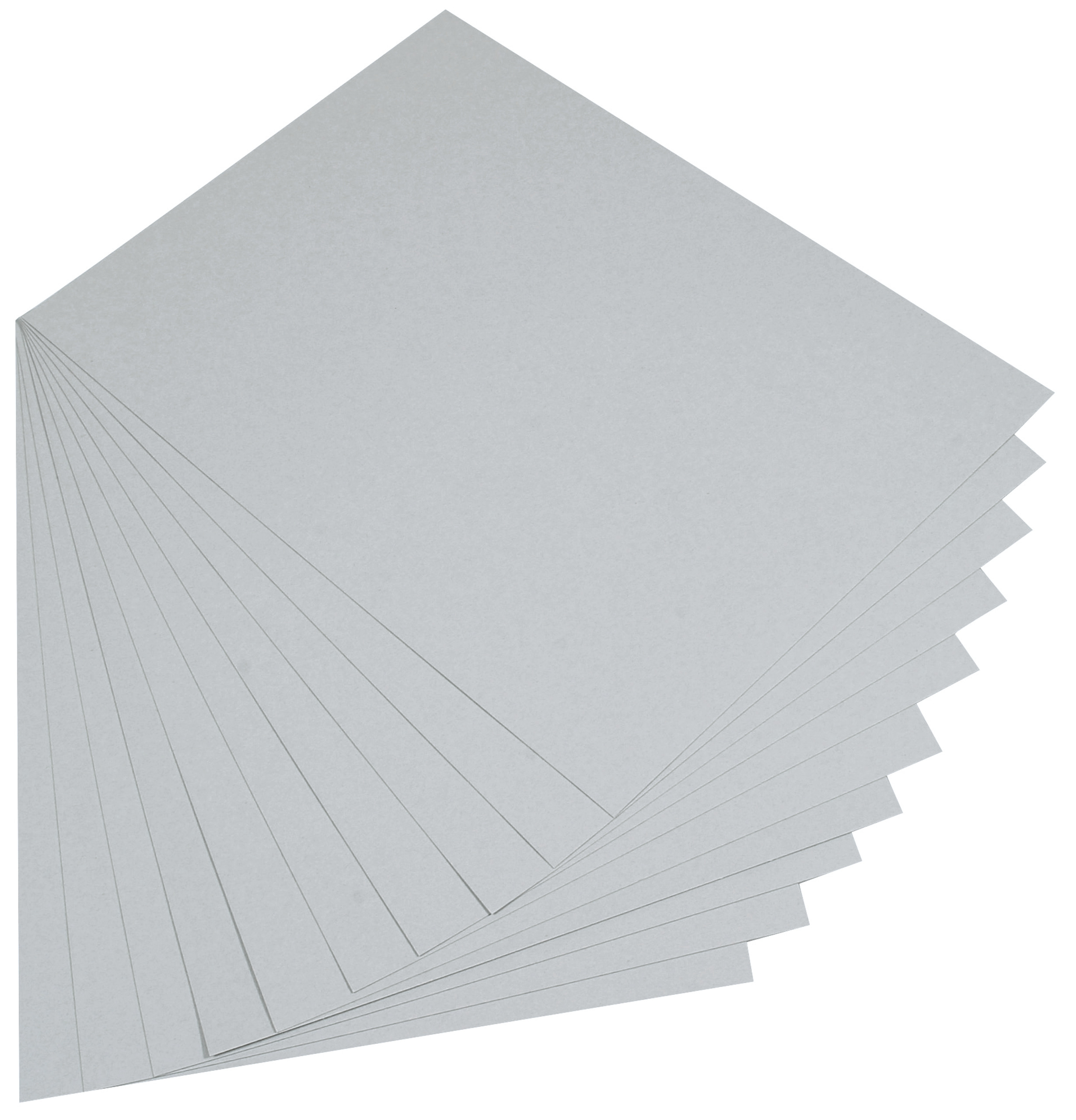Tonpapier, 10 Bogen hellgrau (50 x 70 cm) | hellgrau | 408202