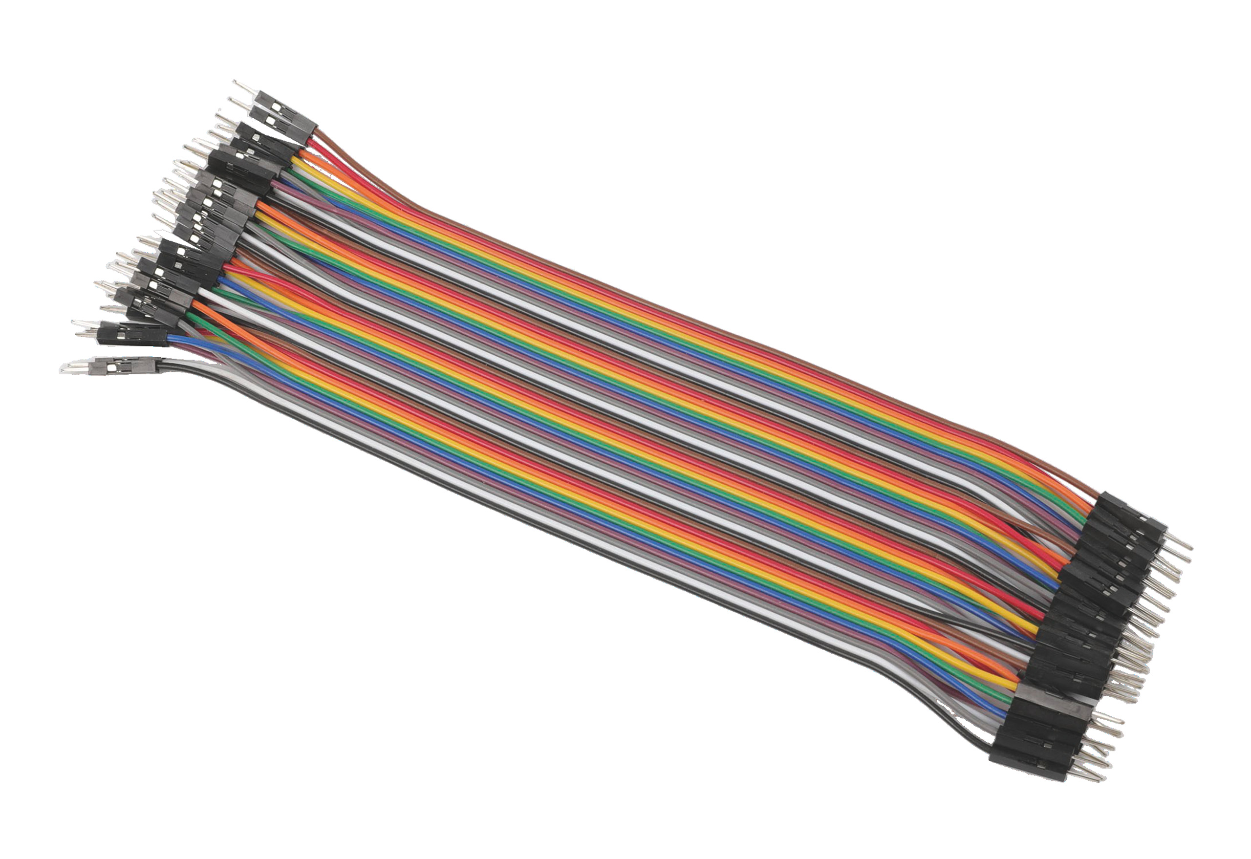 Cavo jumper 40-pin plug-plug, 20 cm | Stecker - Stecker | 200 mm | 0,35 ...