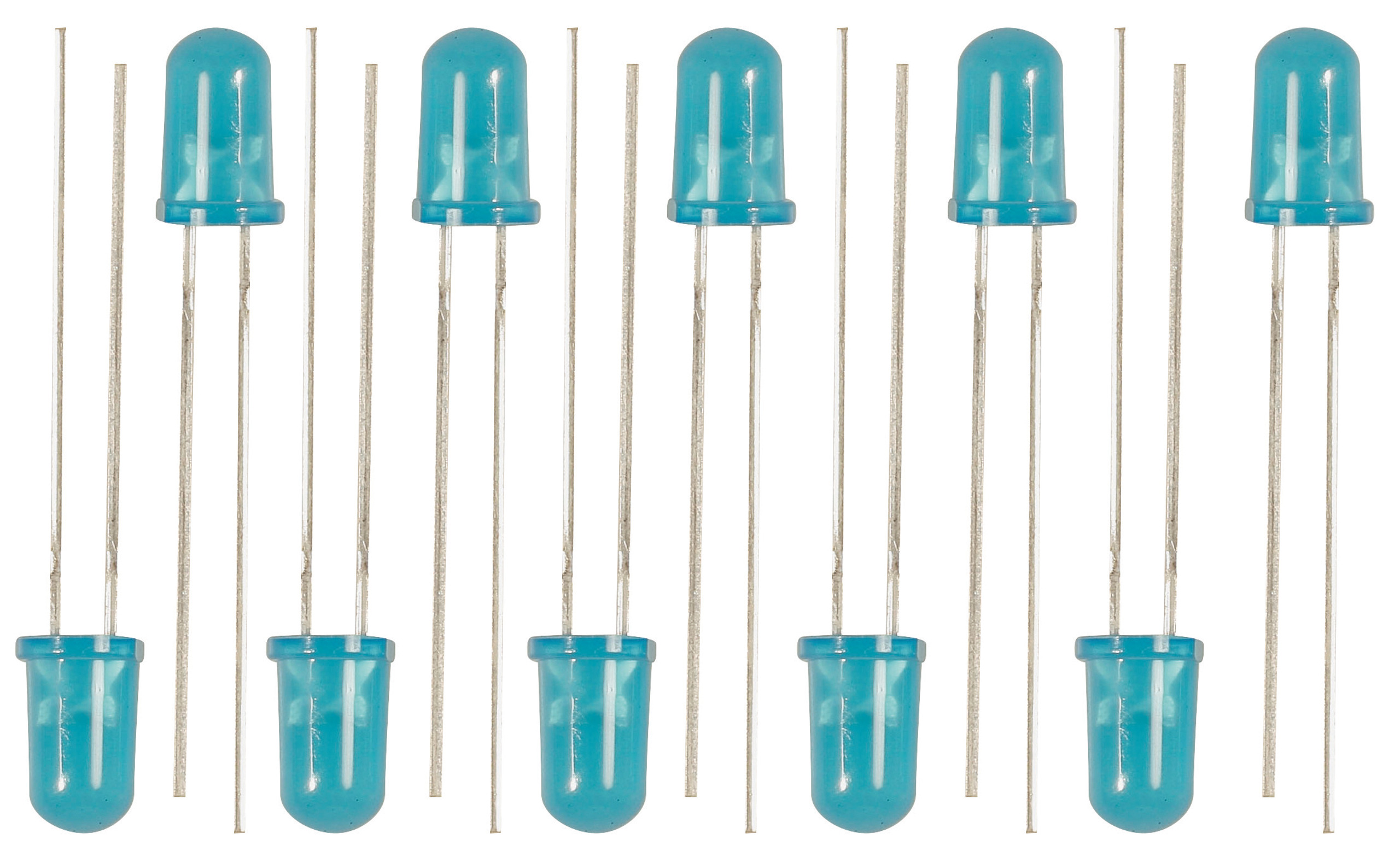 LEDs azules (5 mm) 10 ud. | Azul | 200721