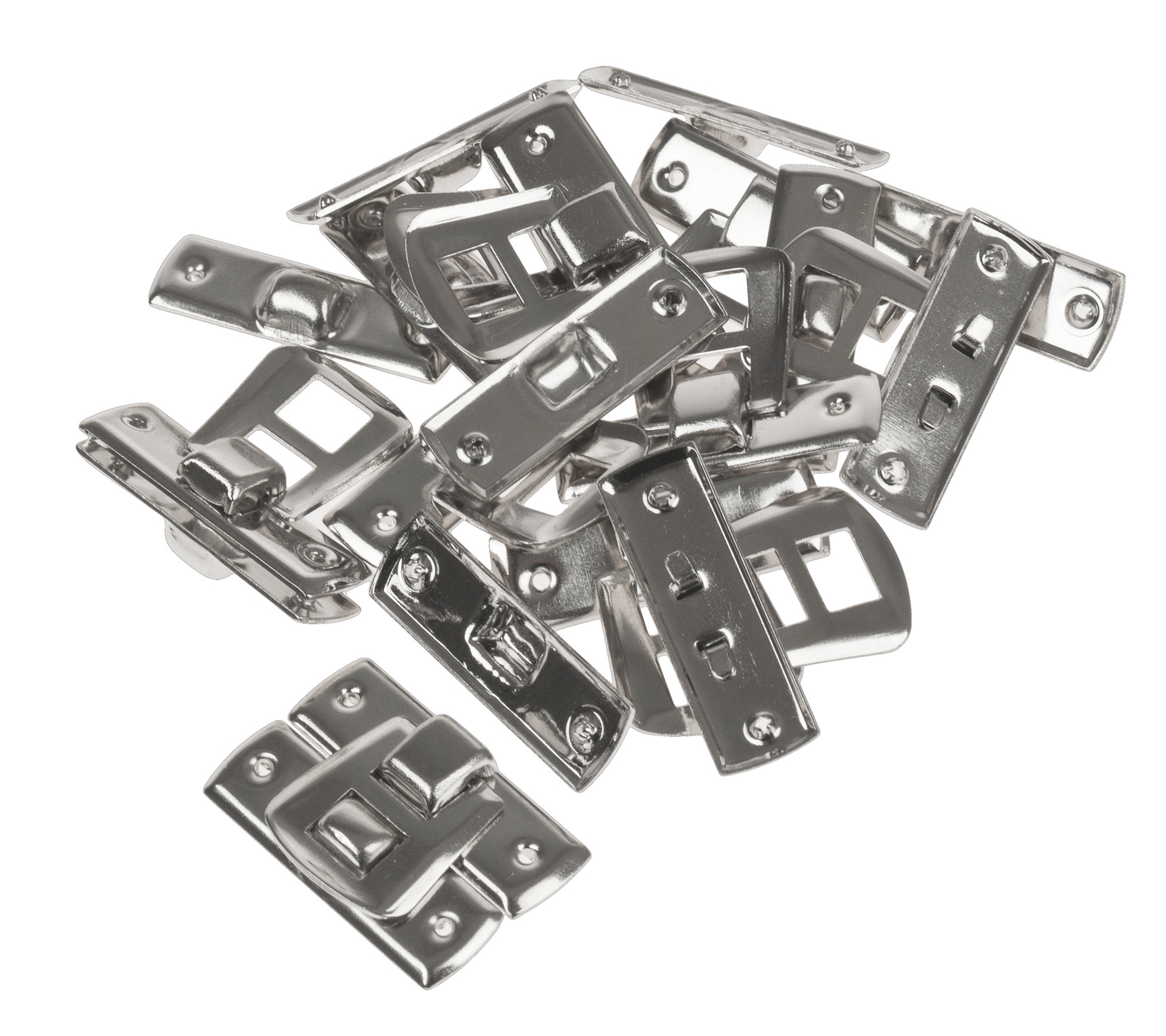 Sluitingen met veer, 20 x 30 mm, 10 stuks | 30 mm | 254063